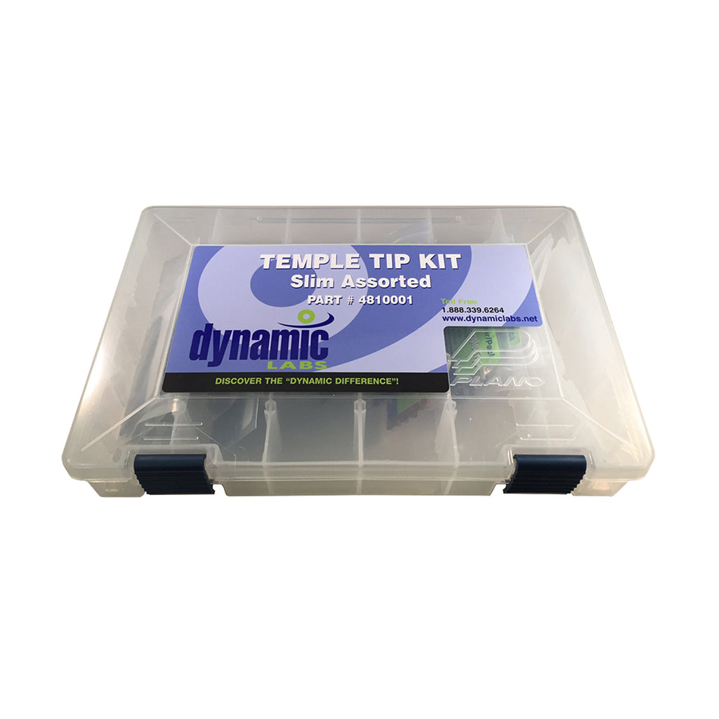 Slim Temple Tip Kit – 100 pair – Dynamic Labs