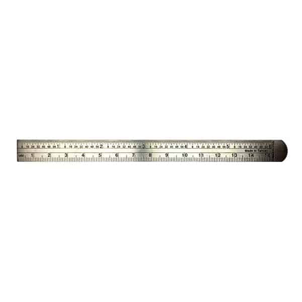 6" Stainless Steel PD Ruler – Dynamic Labs